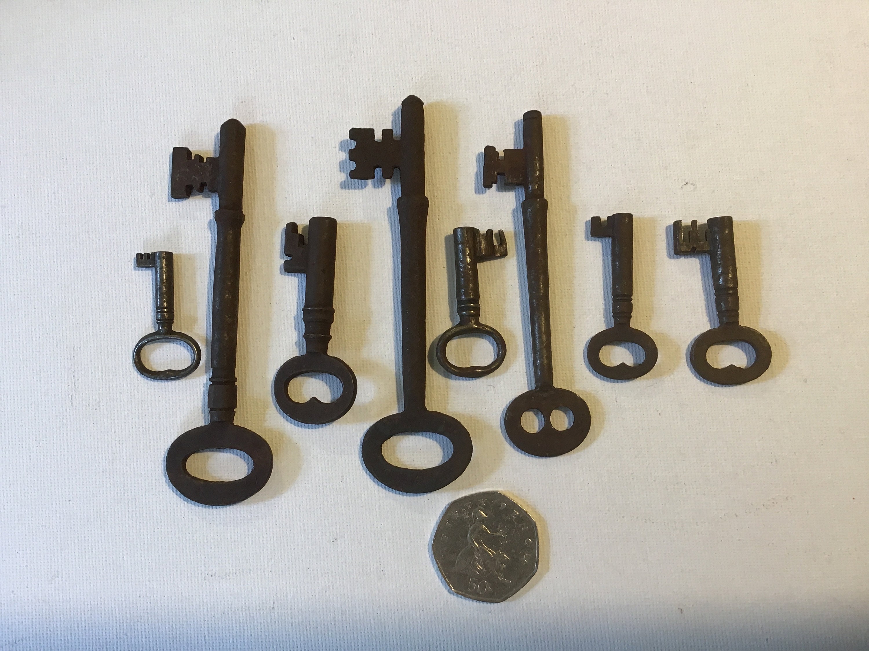 Antique Rustic 1800s Door, Furniture Lock Keys - Etsy