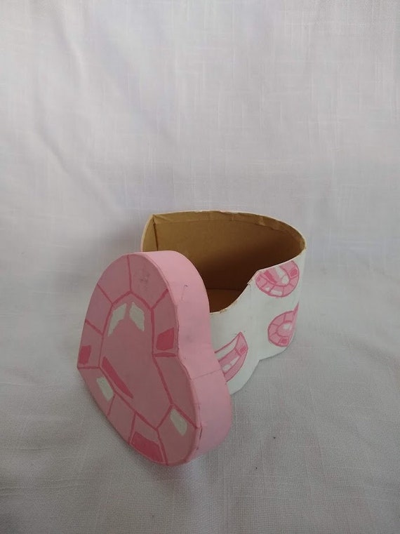 Heart Shaped Diamond Box | Etsy