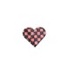 Checkered Heart Sticker - Gothic Goth Alt Alternative Stickers Black ...