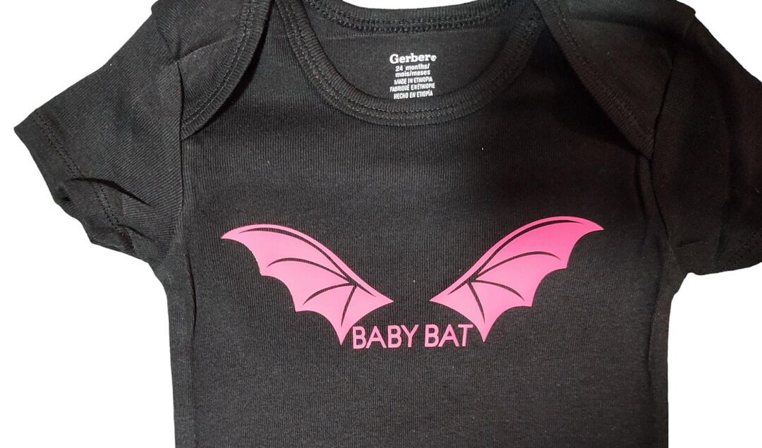 Baby Bat Baby Toddler Onesie - Gothic Baby Clothes Goth Baby Onesies ...