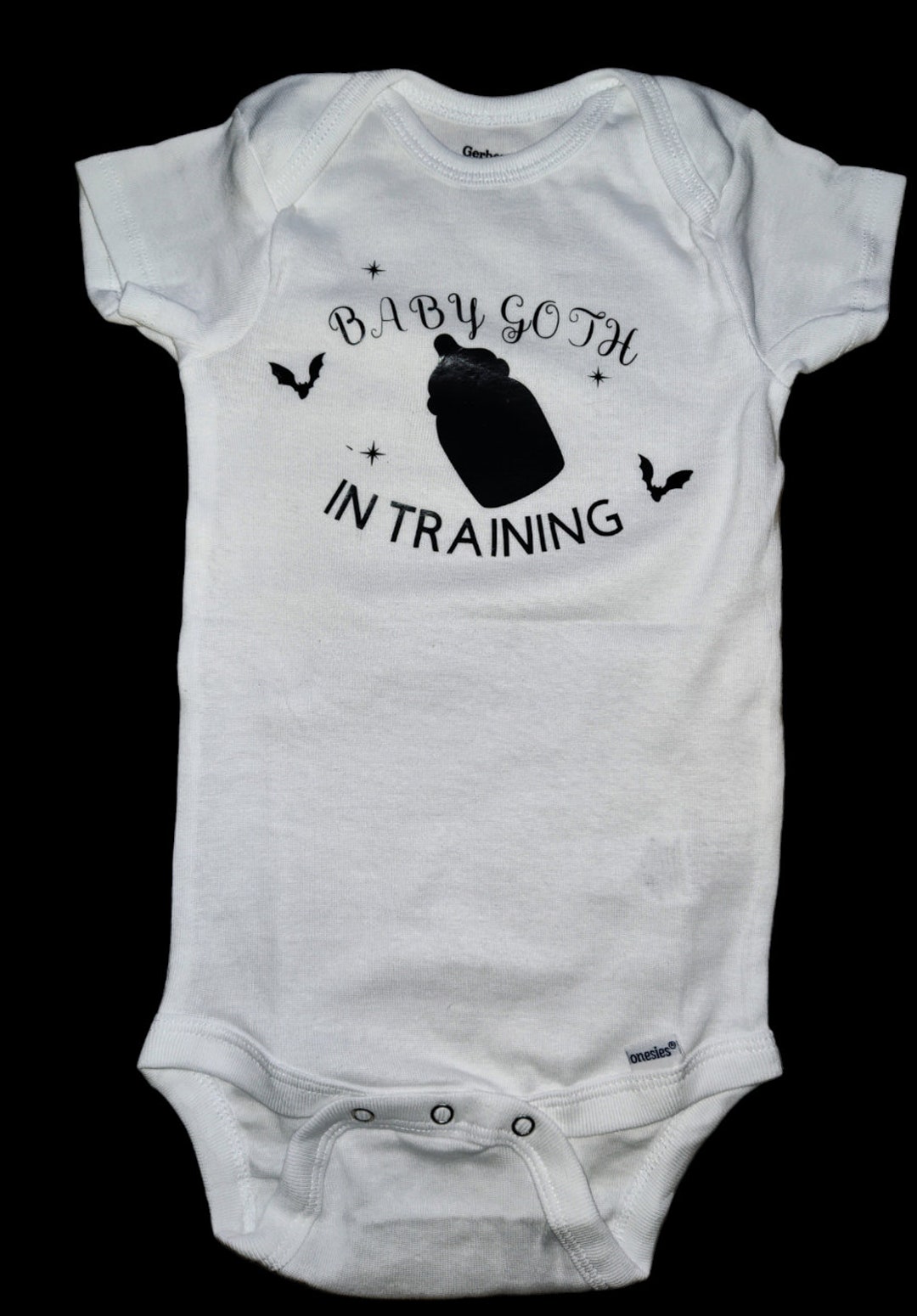 Baby Goth in Training Onesie - Goth Baby Clothes Gothic Baby Clothes ...