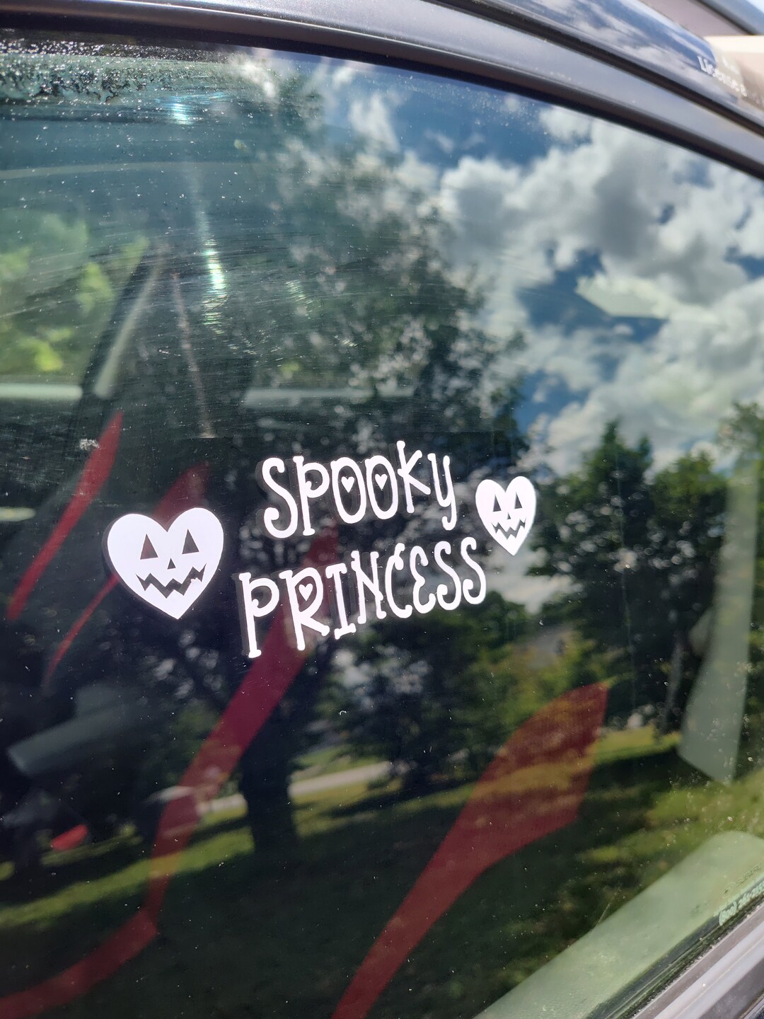 Spooky Princess Decal - Waterproof Decal - Customize Your Color! Spooky ...