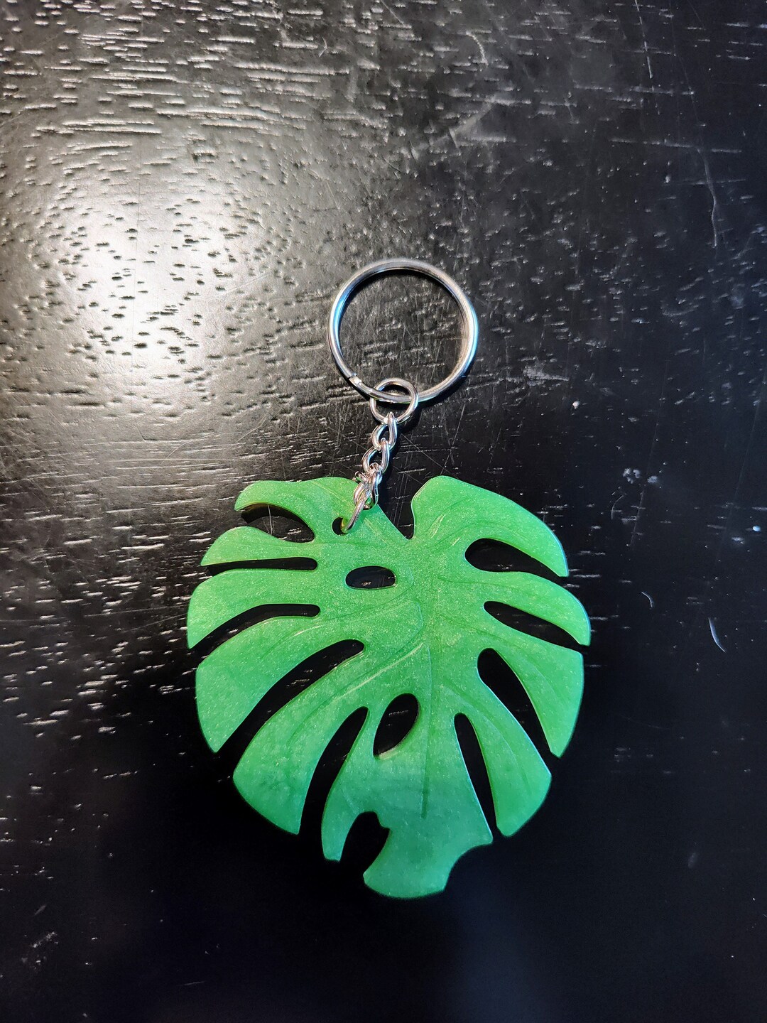 Leaf Keychain - Leaf Monstera Leaf Keychain Cute Leaf Keychain - Etsy