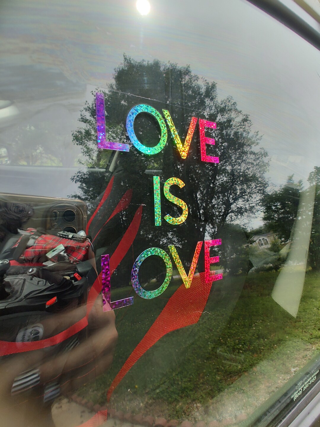 Love Is Love Decal Waterproof Pride Month Gay Bi Bisexual Lesbian Lgbtq