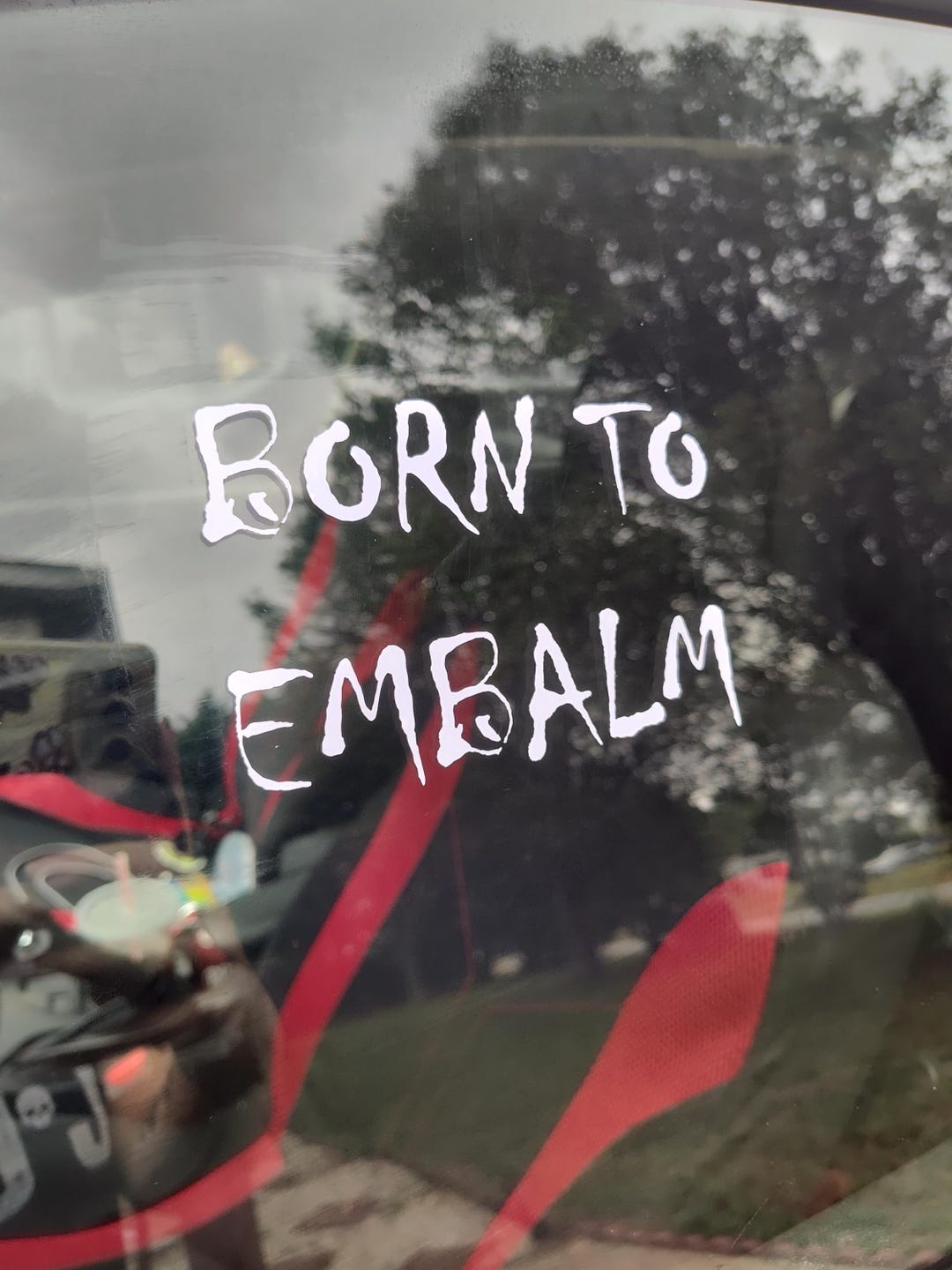 Born to Embalm Decal - Vinyl Car - Waterproof Sticker for Windows ...