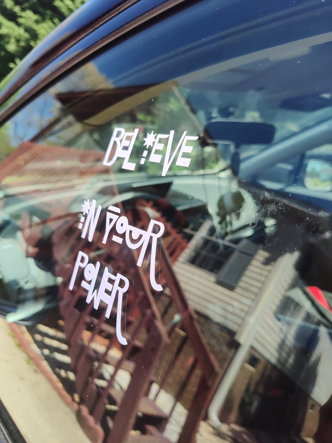 Believe in Your Power Decal Waterproof Decal Customize Your Color ...