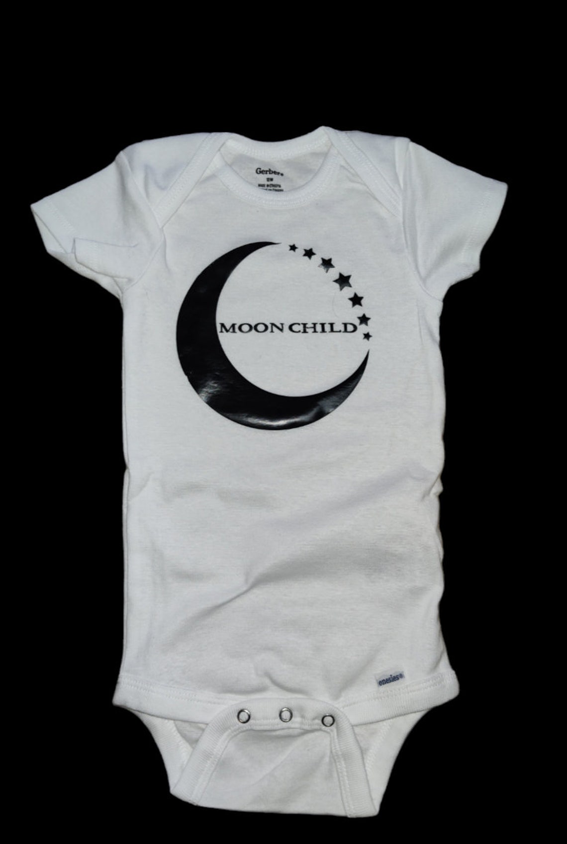 Moon Child Onesie Goth Baby Clothes Gothic Baby Clothes Goth Baby ...