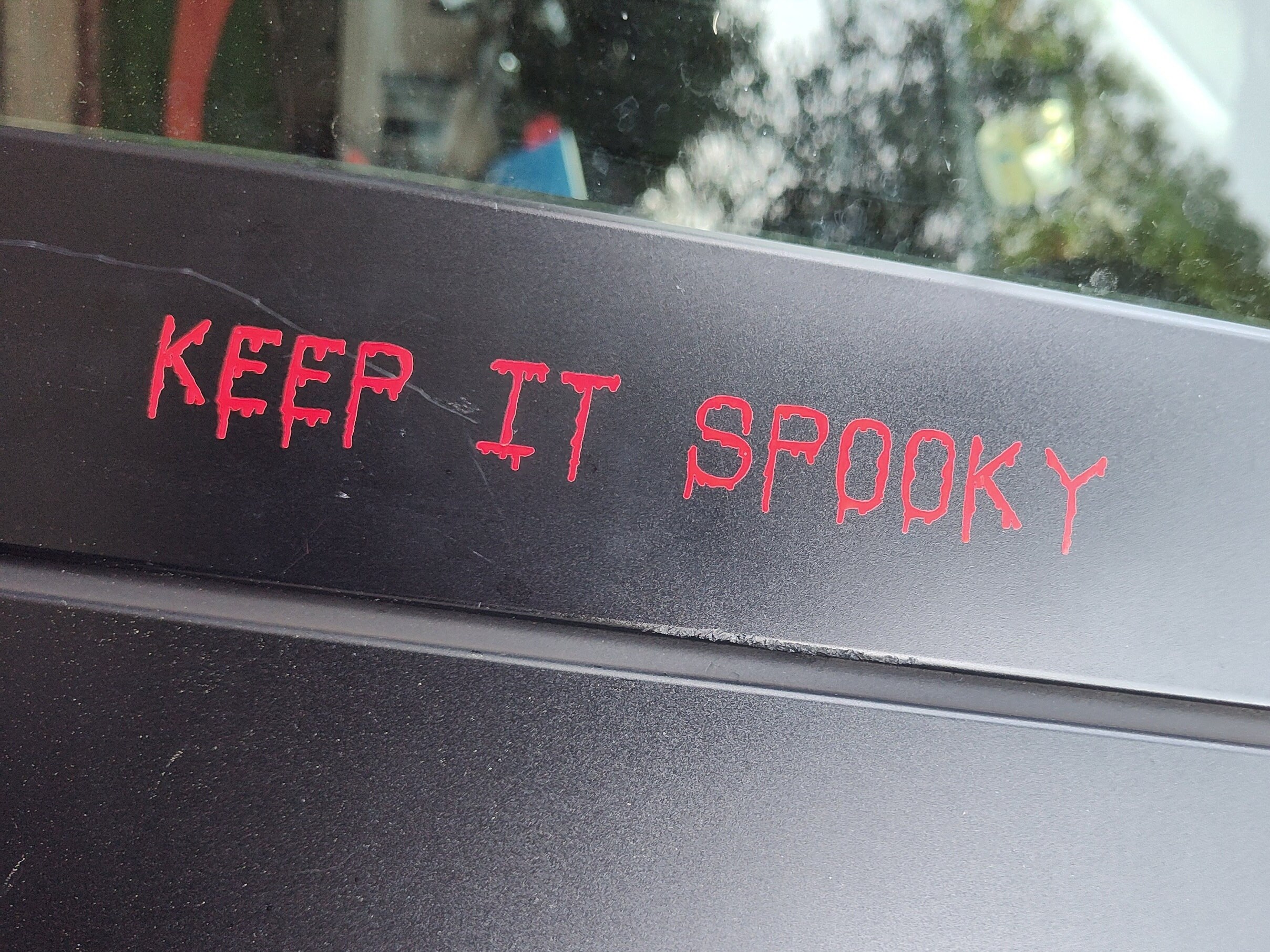 Keep It Spooky Decal - Waterproof Decal - Customize Your Color! Spooky ...
