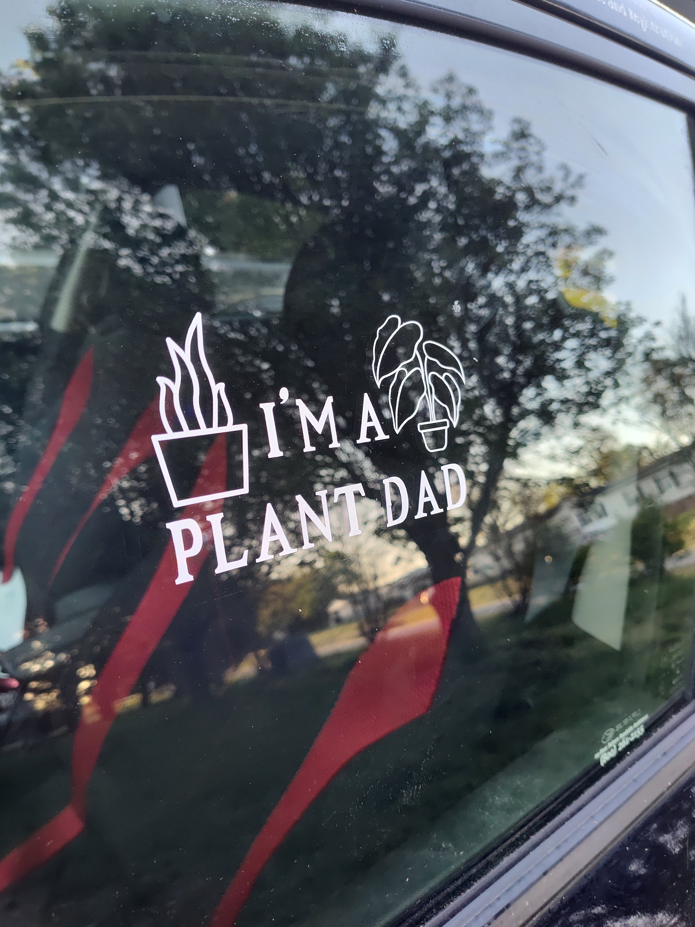 I'm A Plant Dad Decal - Waterproof Decal - Customize Your Color! Plants ...