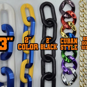 Full Color Custom Fan Chain Giant Logo Necklace Sports Homerun Turnover ...