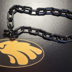 Custom Fan Chain Giant Logo Necklace Sports Homerun Turnover Jumbo ...