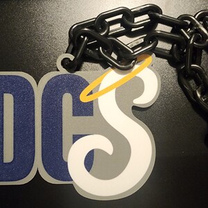 Custom Fan Chain Giant Logo Necklace Sports Homerun Turnover Jumbo ...