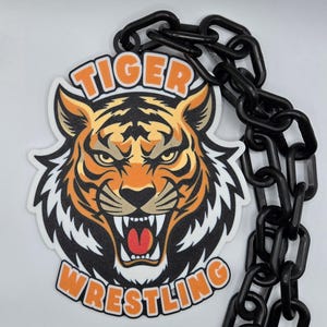 Custom Fan Chain Giant Logo Necklace Sports Home Run Turnover Jumbo ...