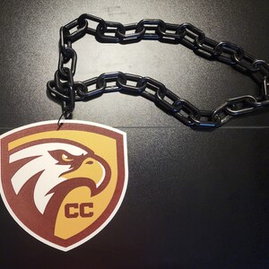 Custom Fan Chain Giant Logo Necklace Sports Homerun Turnover Jumbo ...