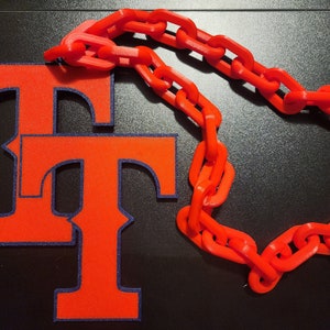 Custom Fan Chain Giant Logo Necklace Sports Homerun Turnover Jumbo ...