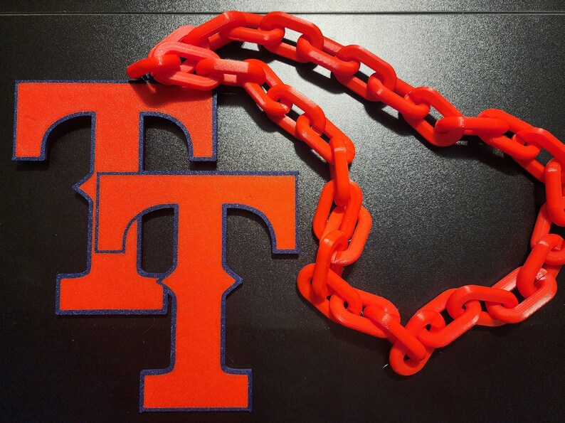 Custom Fan Chain Giant Logo Necklace Sports Chain Homerun Chain ...