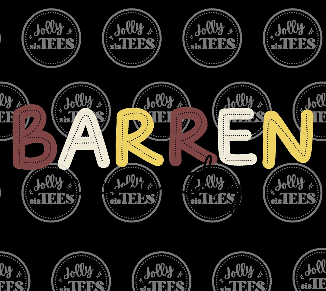 Barren County PNG DIGITAL Download, Can Do Any School Colors, Name Etc ...