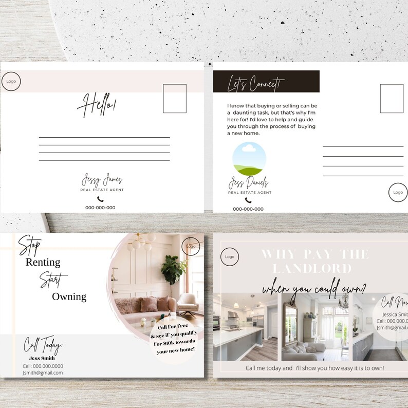 12 Tired of Renting Postcard | Real Estate Farming | Real Estate ...