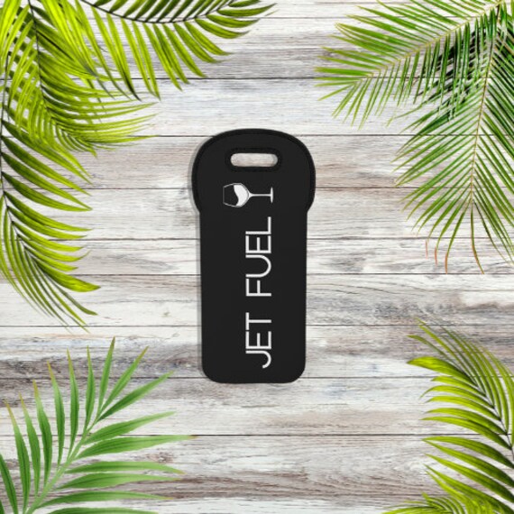Jet Fuel Aviation Wine Tote Bag | Etsy
