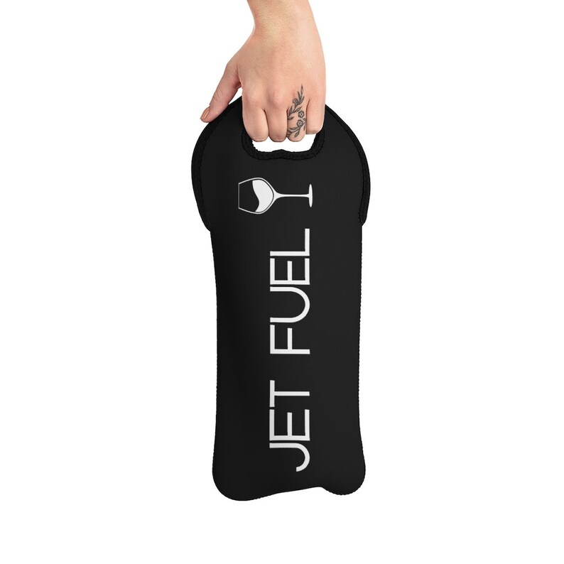 Jet Fuel Aviation Wine Tote Bag | Etsy