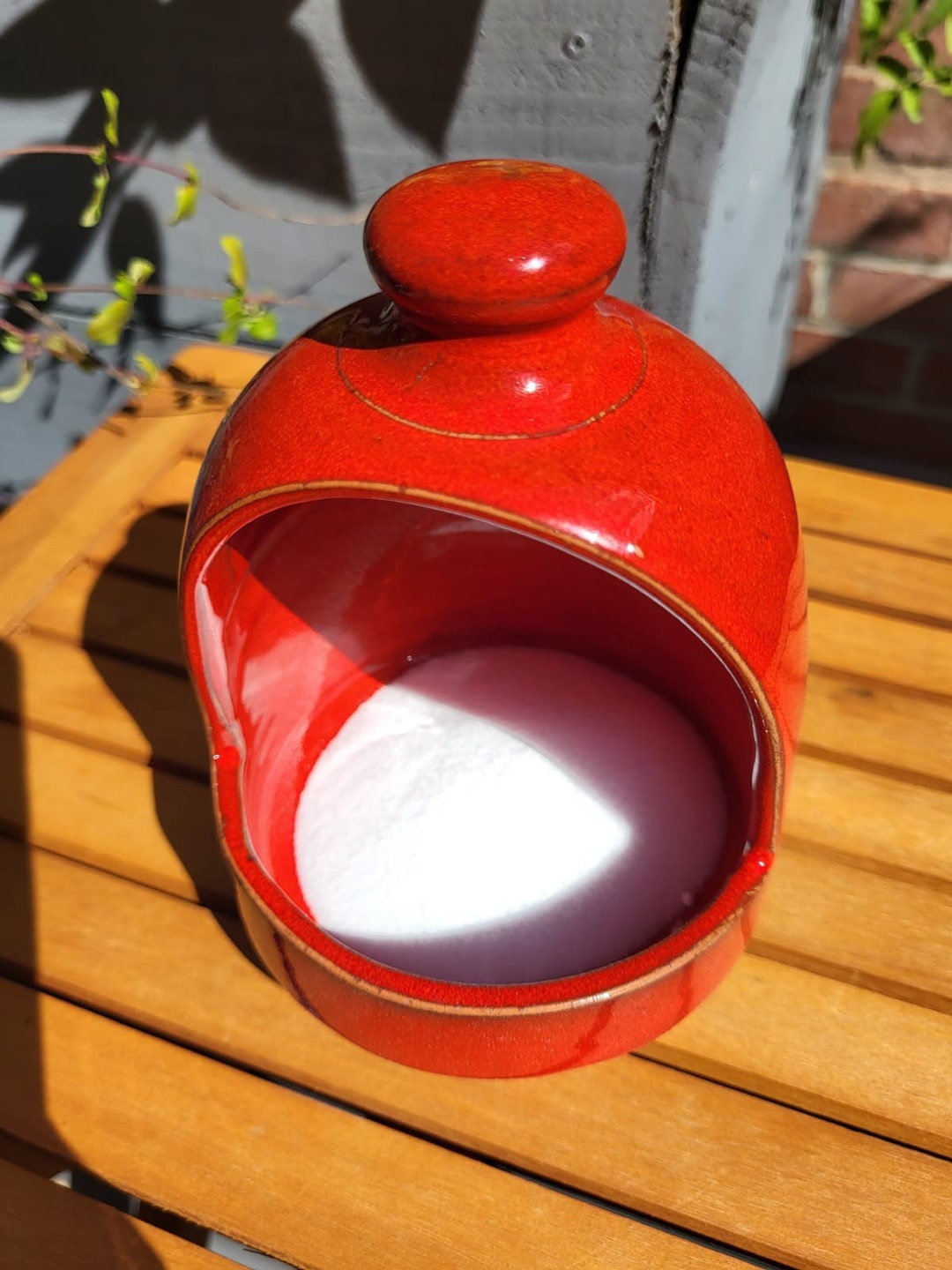 Red Salt Pig Spanish Pottery - Etsy