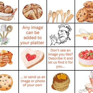 Custom Recipe Platter, Custom Image, Custom Design, Your Recipe, Your ...