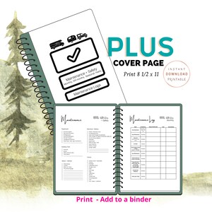 Printable RV Maintenance Checklist RV Maintenance Log RV - Etsy