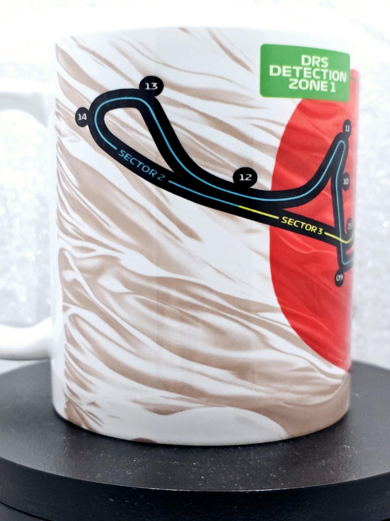 F1 Japanese Track Mug: Formula 1 Car, Tea, Coffee - 11oz - Etsy