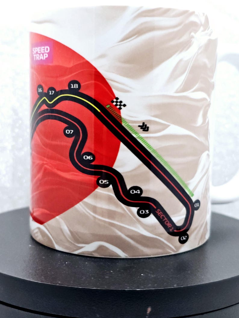 F1 Japanese Track Mug: Formula 1 Car, Tea, Coffee - 11oz - Etsy