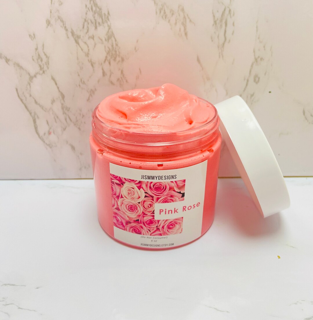 Pink Rose Dough Slime, Aromatherapy Slime,therapy, Stress Toy, Sensory ...