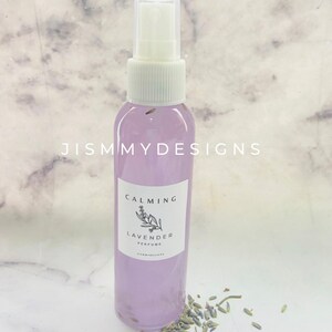 Lavender Spray Bottle, Calming Lavender Perfume 4oz. , Lavender Spray ...