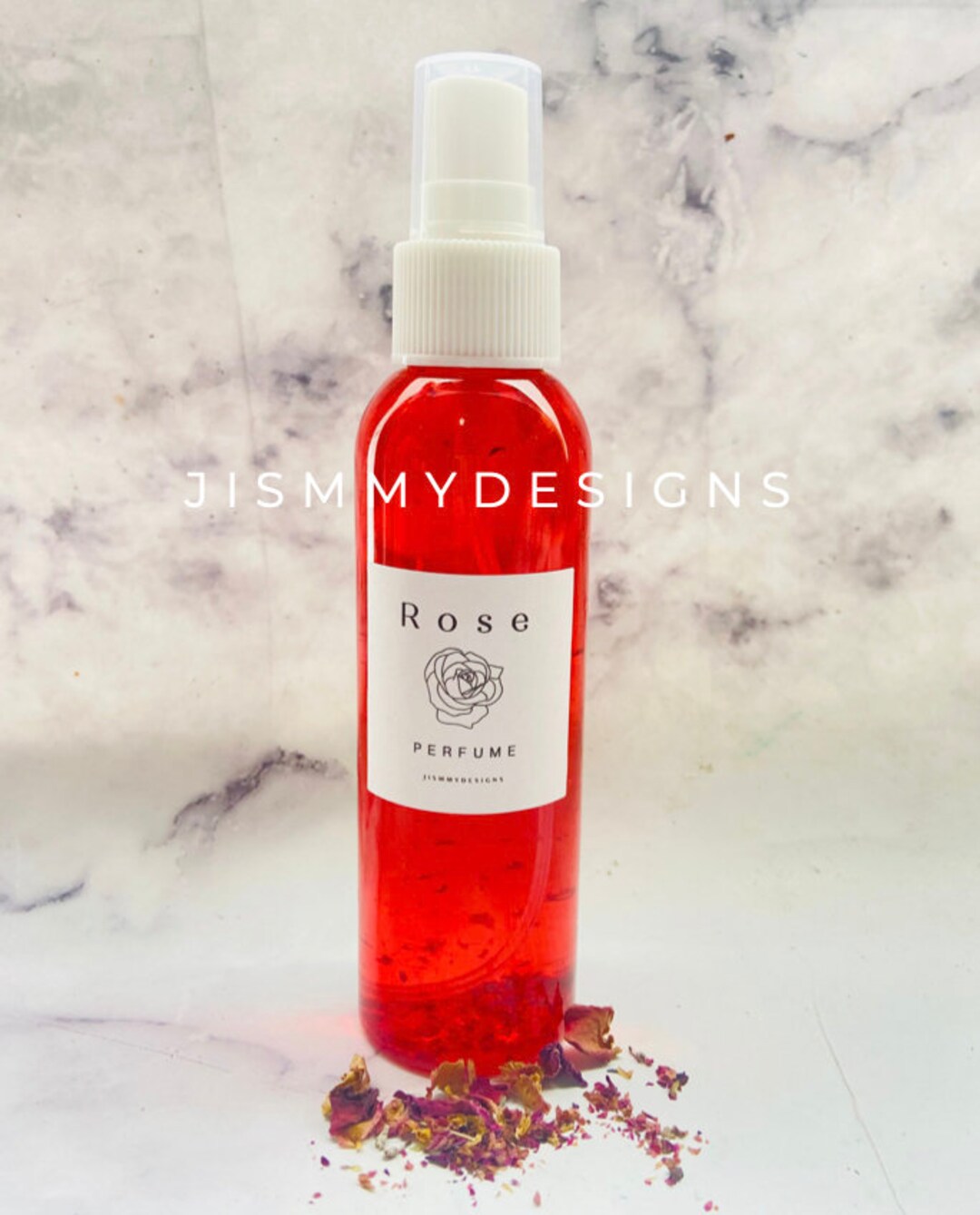 Calming Rose Pefume, 4 Oz Rose Spray Bottle, Rose Essential Perfume ...