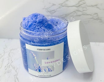 8oz Lavender Glow Slime, Lavender-scented Slime, Homemade Metallic ...