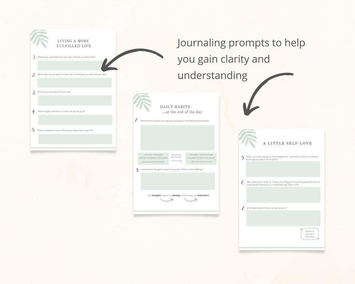 Confidence Workbook, Self Esteem, Self Confidence, Happiness - Etsy