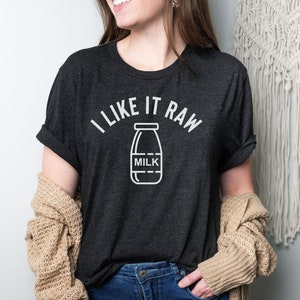 Funny Raw Milk Shirt, Pro Metabolic Shirt, Nutrition T-shirt, Gift for ...