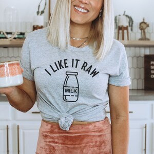 Funny Raw Milk Shirt, Pro Metabolic Shirt, Nutrition T-shirt, Gift for ...