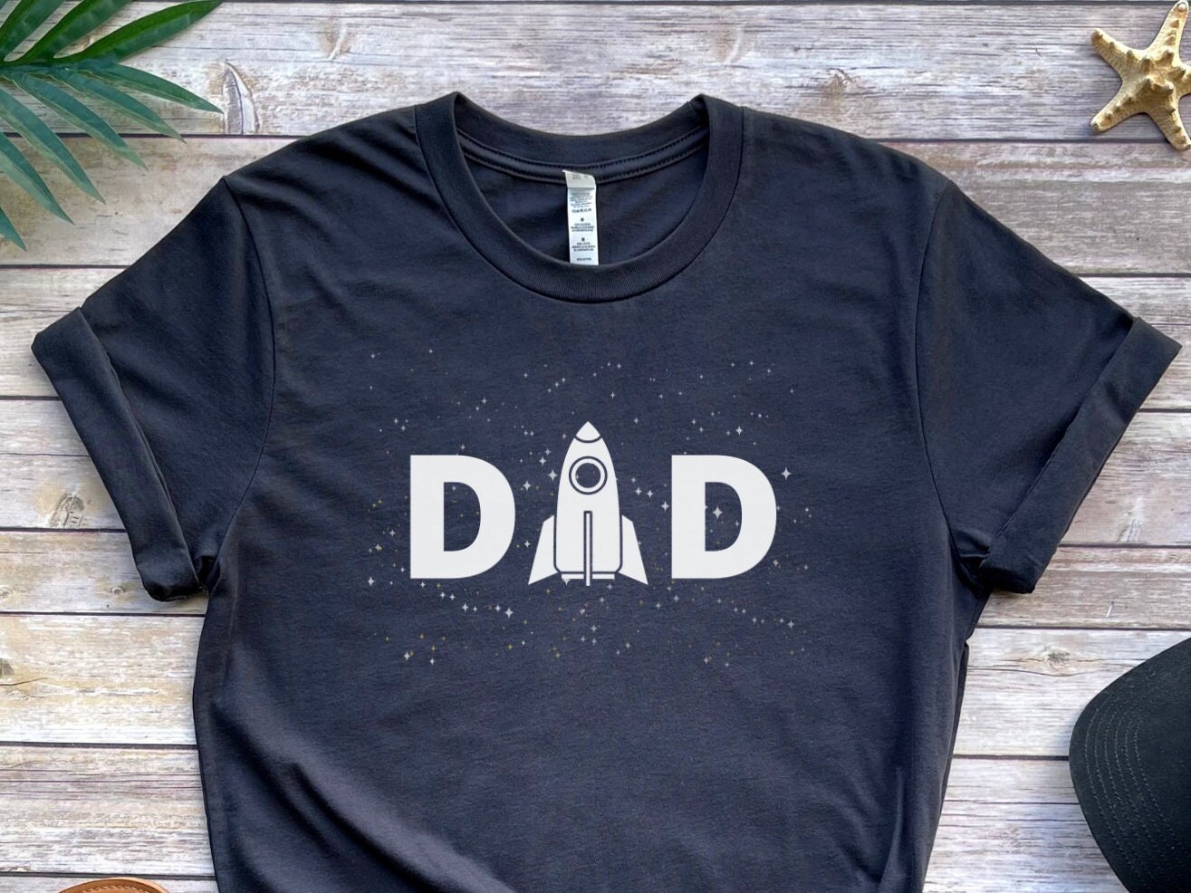 Space Theme DAD Shirt | Father's Day Space Shirt | Space Gift for Dad ...