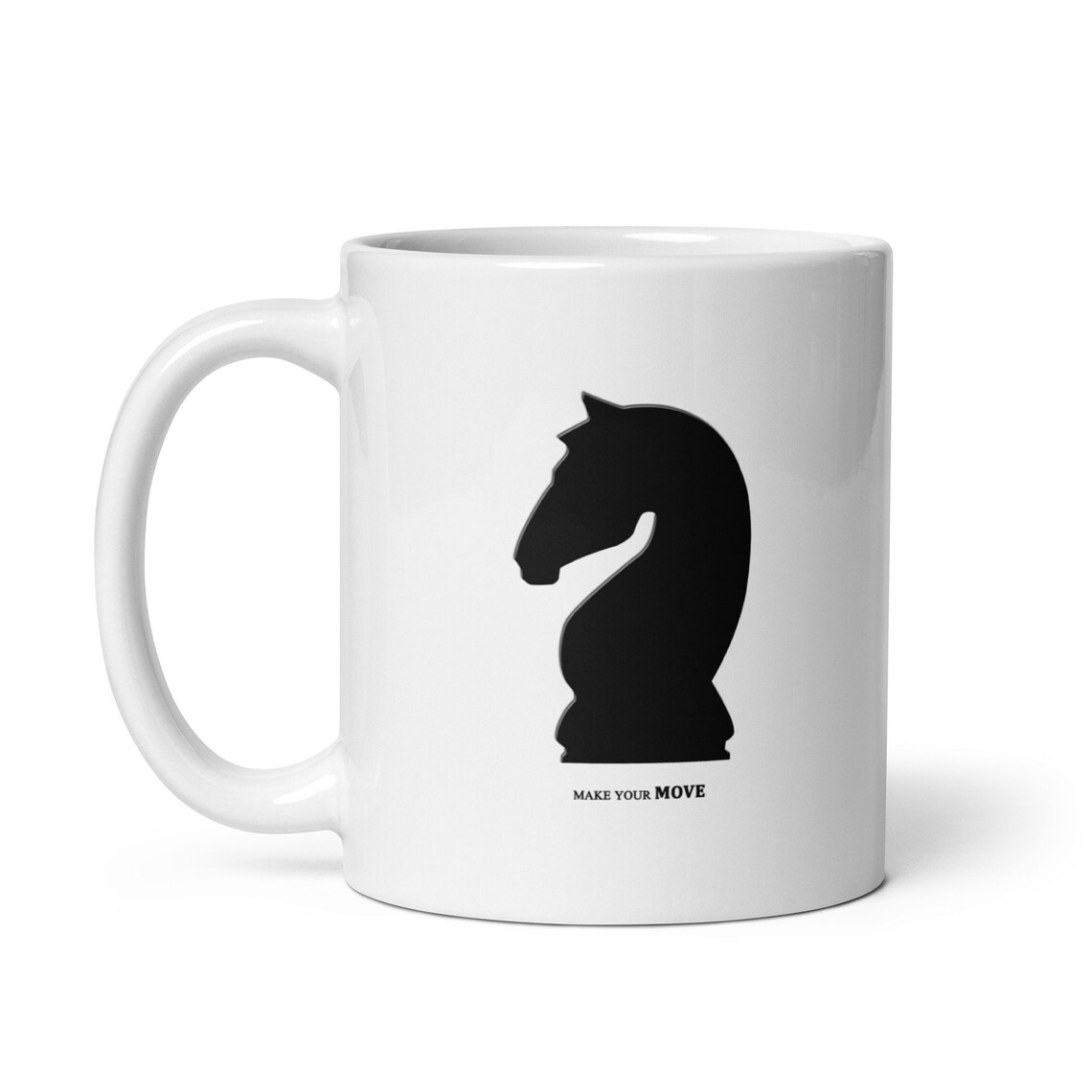 Black Knight Chess Mug, Black Knight Mug, Perfect Chess Gift, Classily ...