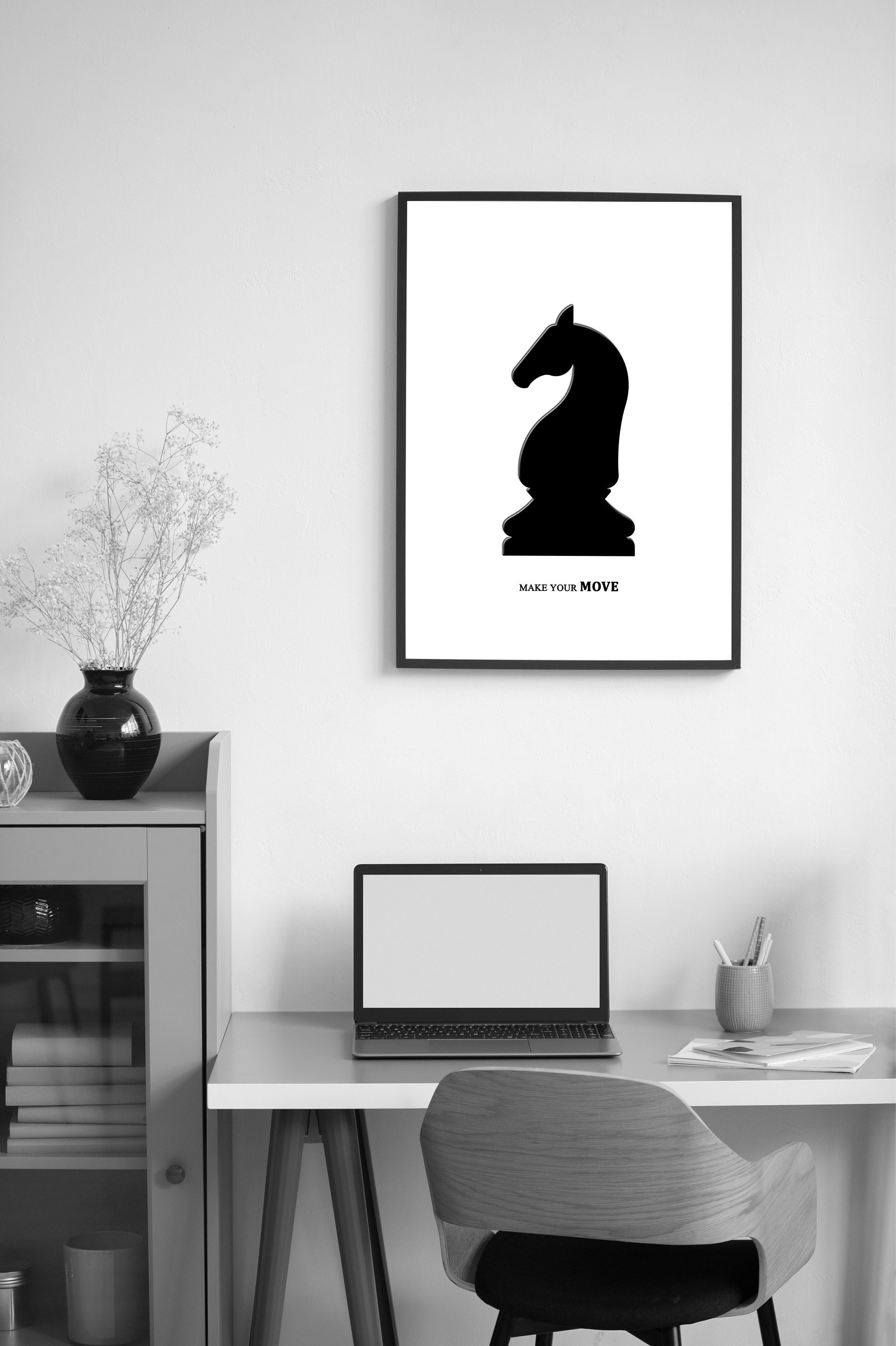 Make Your Move Wall Art Make Your Move Motivational Wall Art - Etsy UK