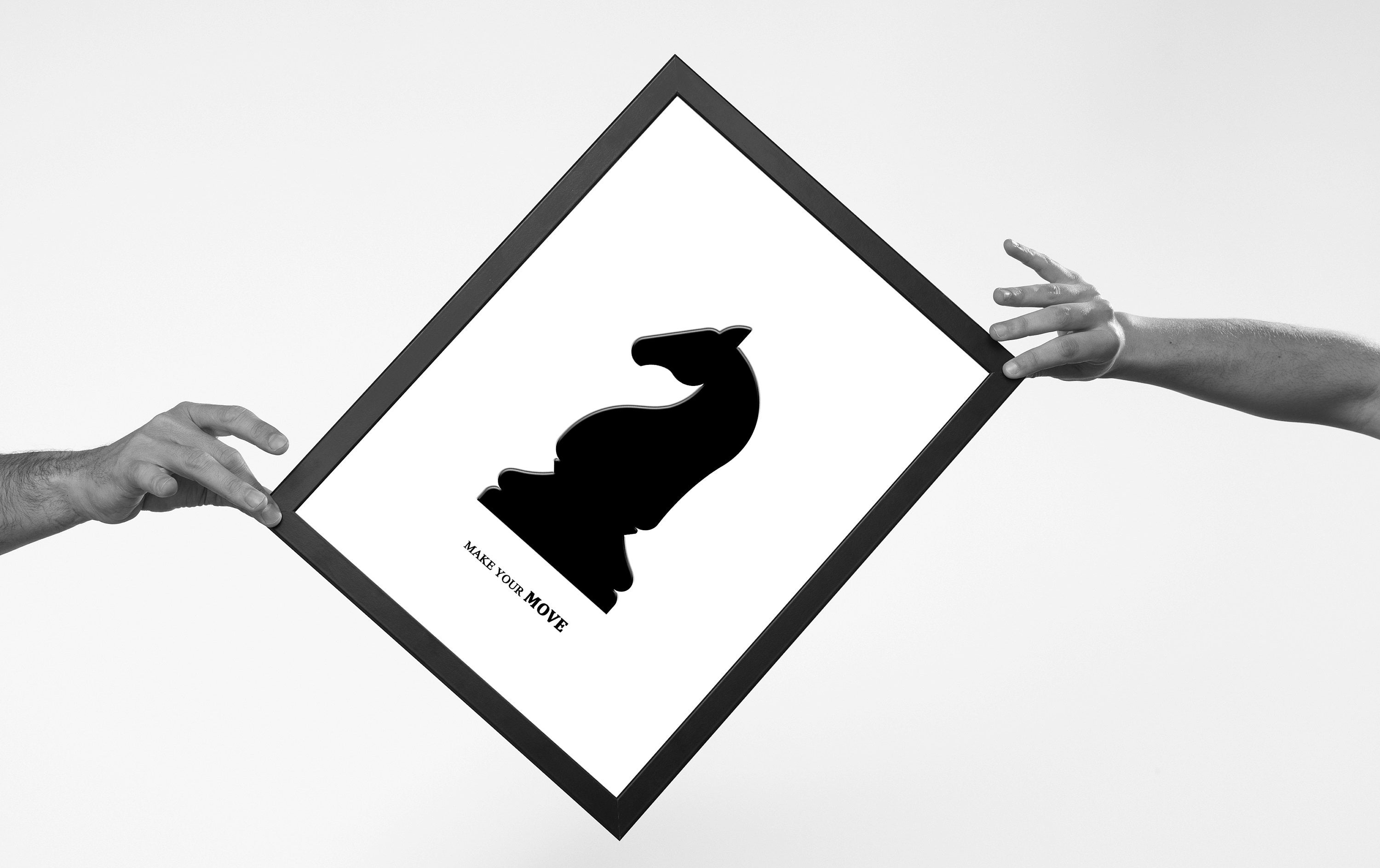 Make Your Move Wall Art Make Your Move Motivational Wall Art - Etsy UK