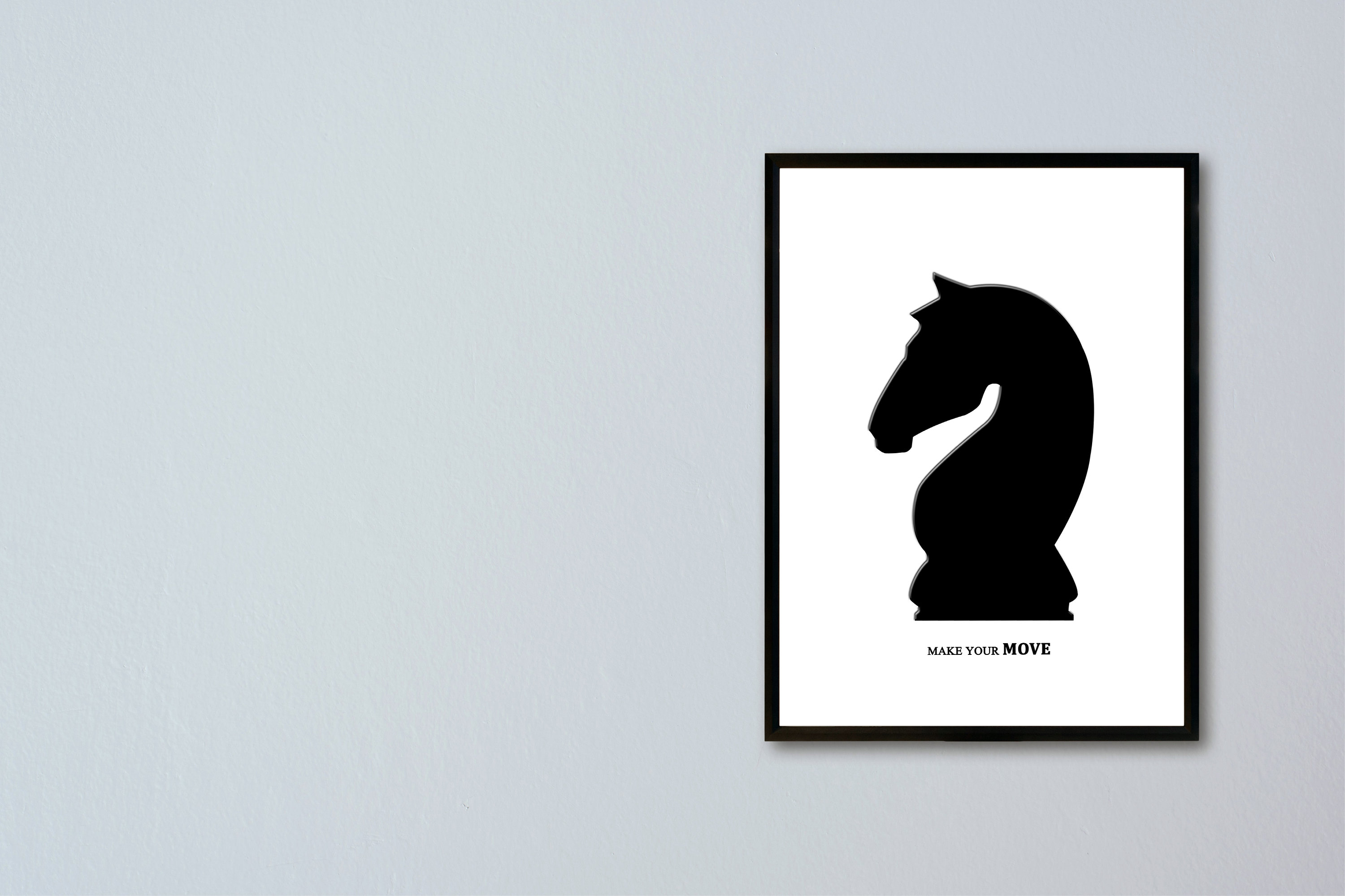 Make Your Move Wall Art, Make Your Move Motivational Wall Art ,success ...