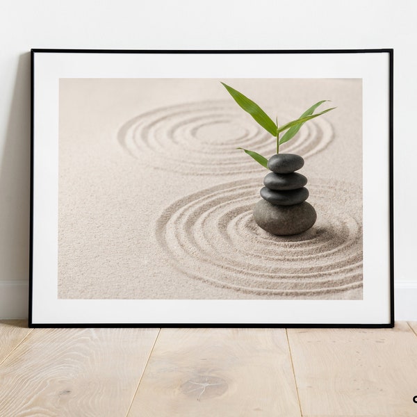 Zen Digital Poster - Etsy