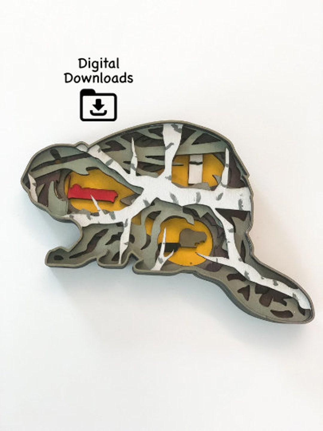 Beaver - Digital Download - Etsy