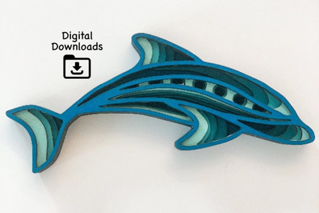 Dolphin - Digital File - Etsy