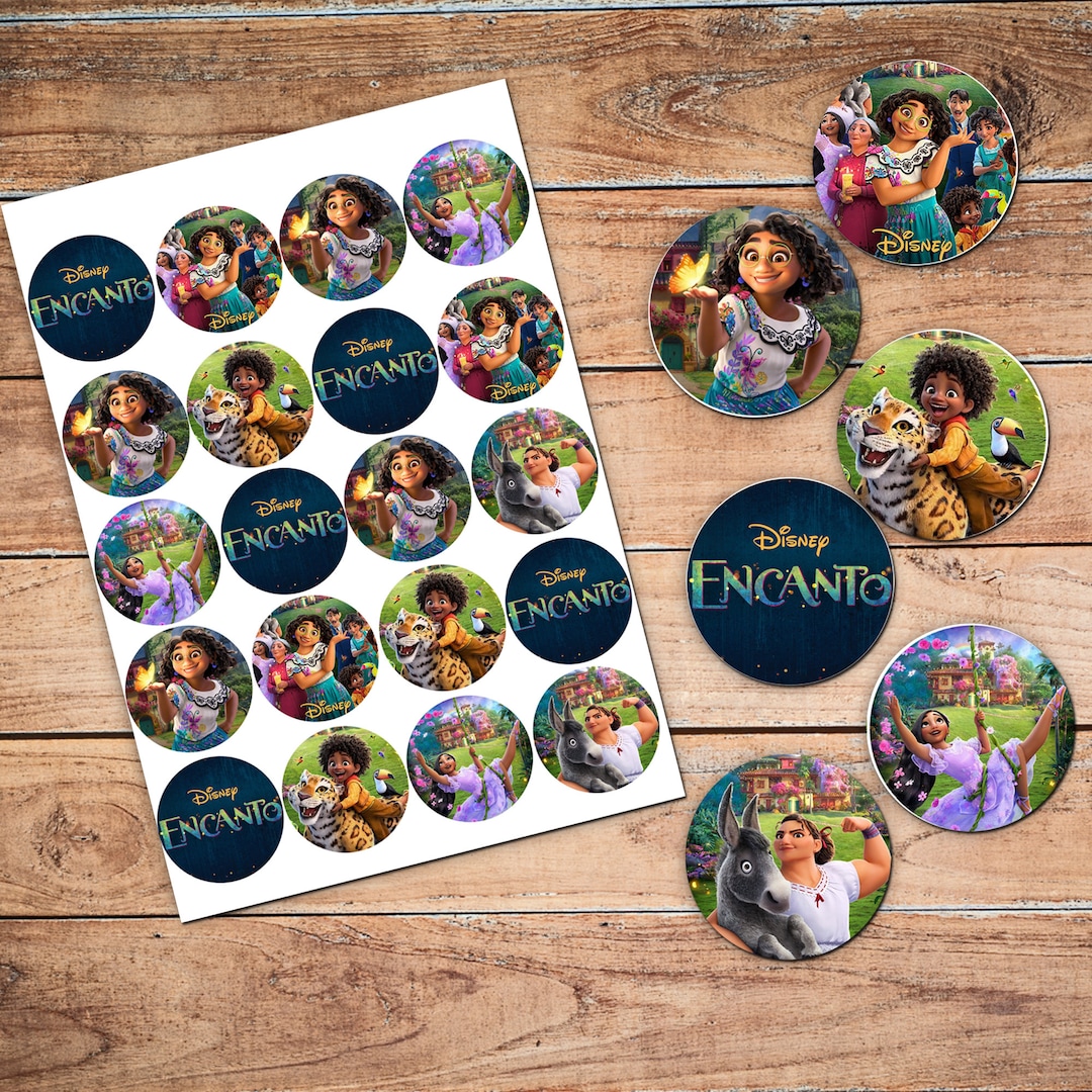 Encanto Themed Cupcake Toppers Etsy