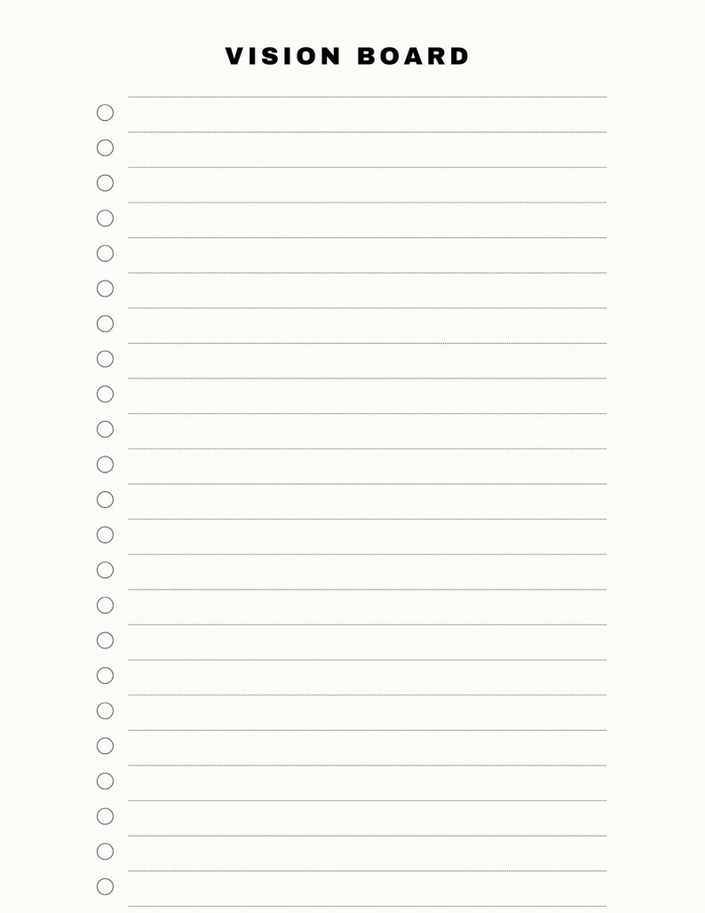 Daily Planner| Outfit Planner | All in One | 6 Templat - Etsy