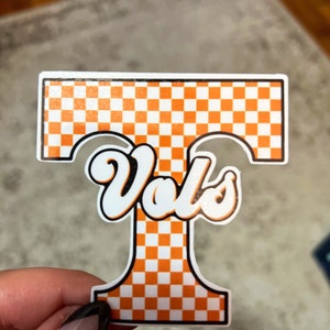 University of Tennessee Volunteers vols Water-proof Sticker - Etsy
