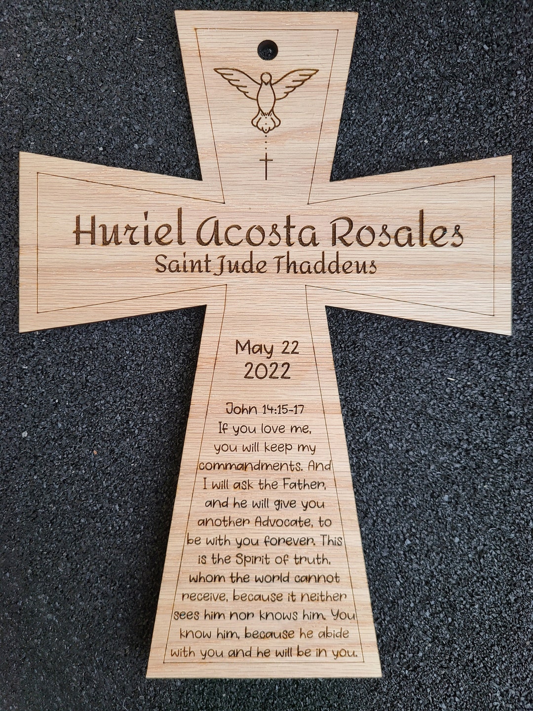 Custom Confirmation Cross - Etsy
