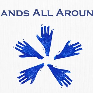 Hands All Around 1.1 print A Quilting Miscellany - Etsy