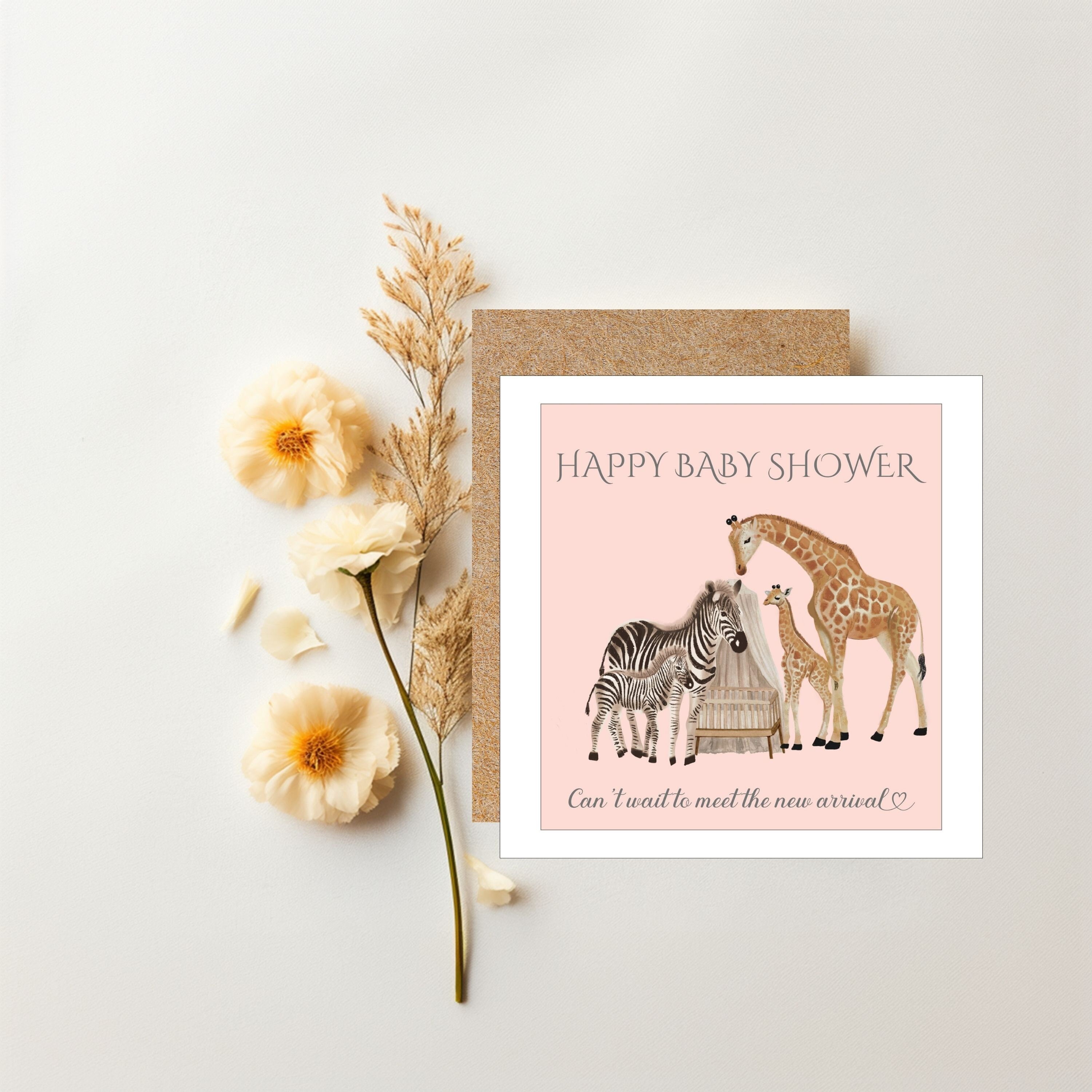 Baby Shower Card, Baby Shower Card for Boy, Baby Shower Card for Girl ...
